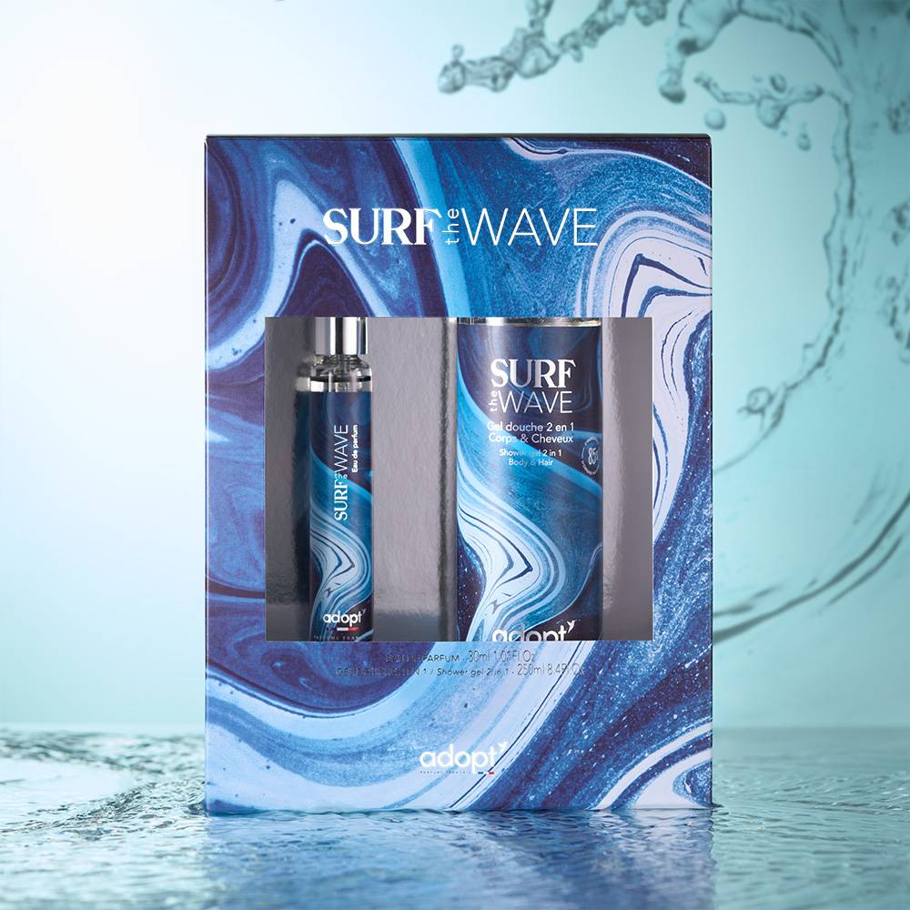 Surf the Wave - Coffret eau de parfum 30 ml + gel douche 250 ml