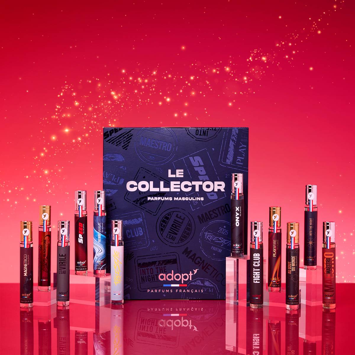 Calendrier de l'Avent : Coffret 12 eaux de parfum 30 ml + bon cadeau