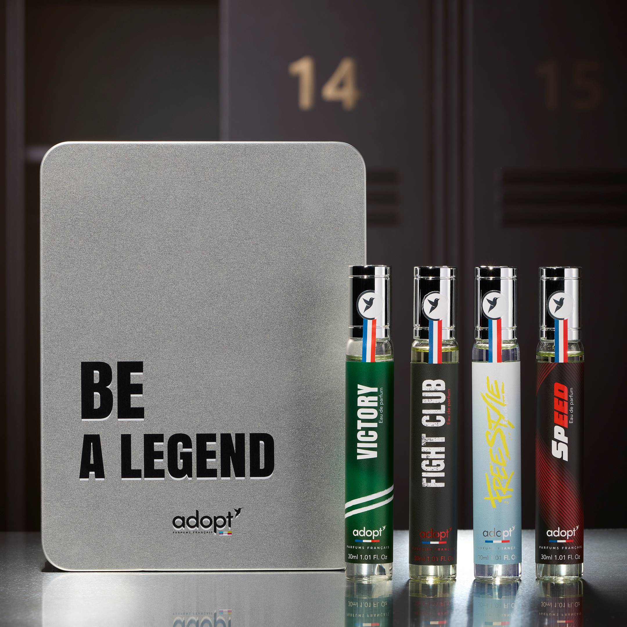 Be a Legend - Coffret Métal 4 eaux de parfums Victory 30 ml + Fight ...