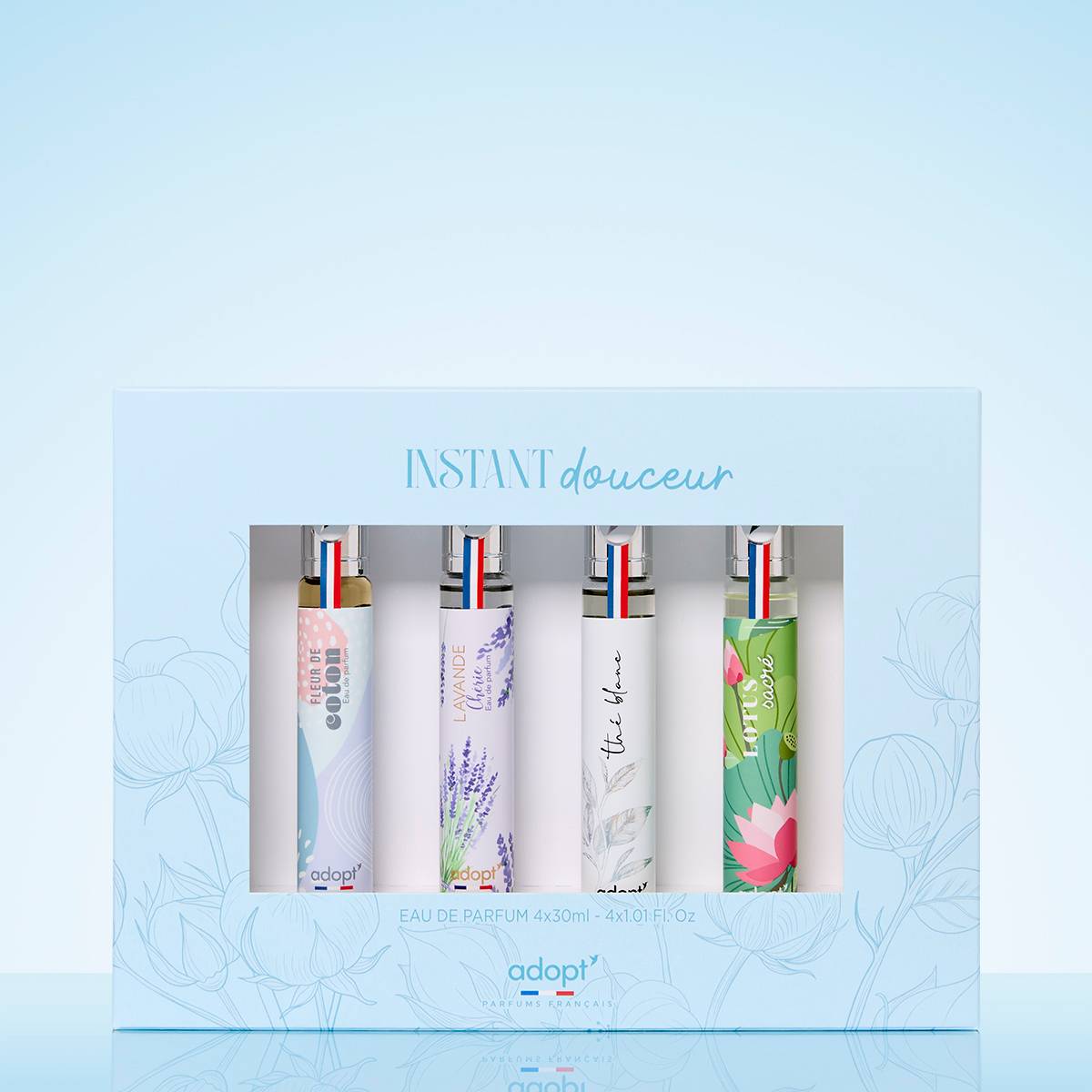 Instant Douceur - Set of 4 eaux de parfum 30 ml Lotus sacré 30 ml ...