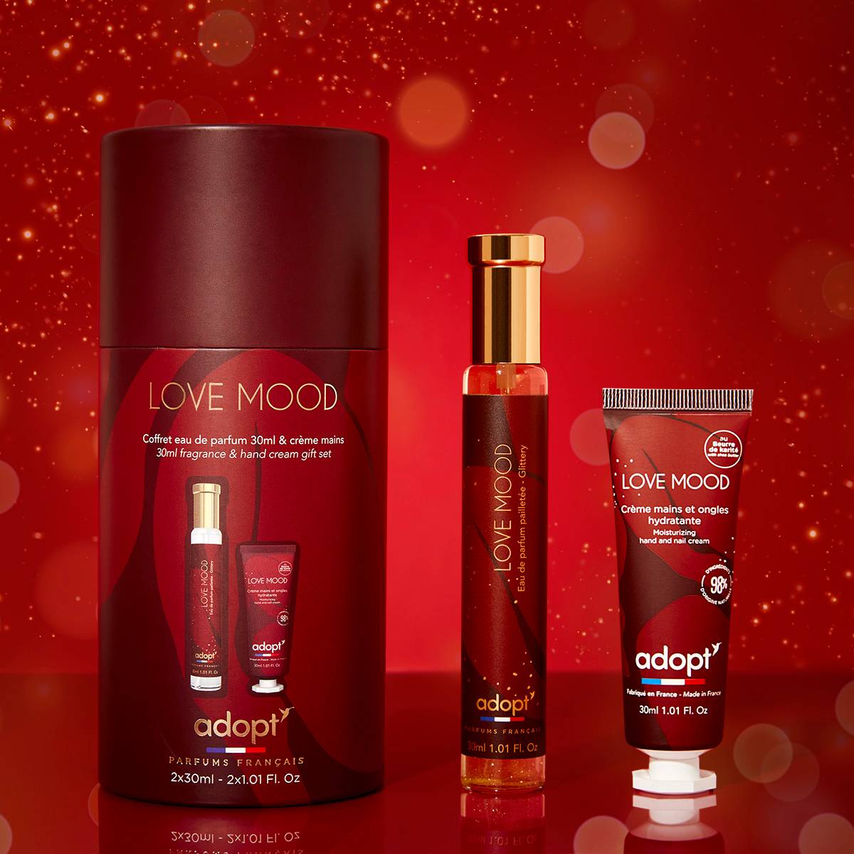 Love Mood - Cofre eau de parfum 30 ml + crema de manos 30 ml