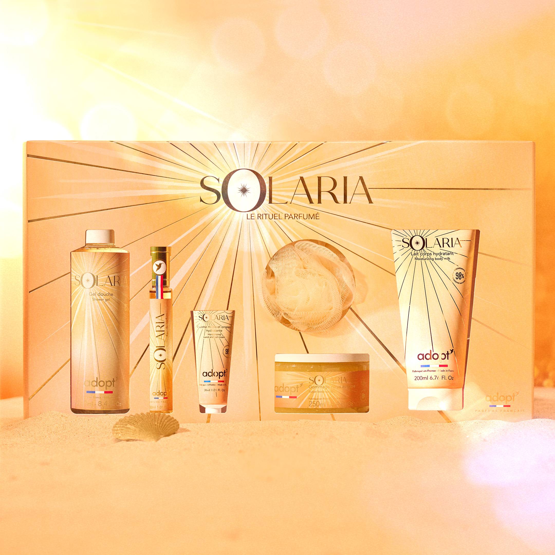 Solaria - Coffret maxi eau de parfum Solaria 30 ml + gel douche 250 ml ...