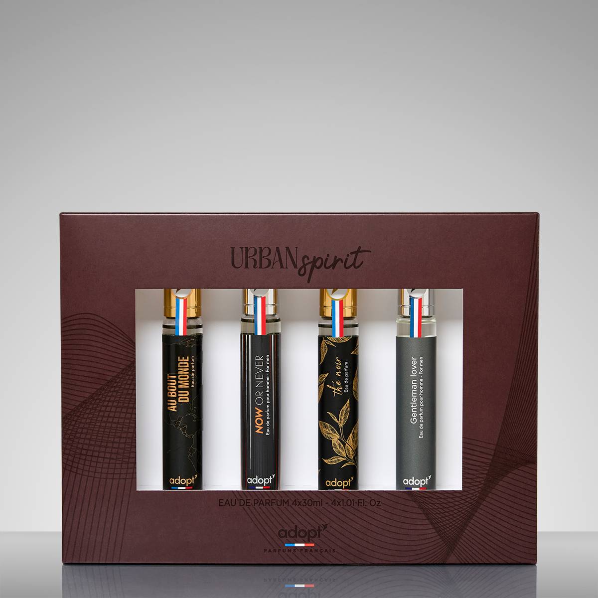 Urban Spirit - Coffret 4 eaux de parfum 30 ml Now or Never 30 ml + Au ...