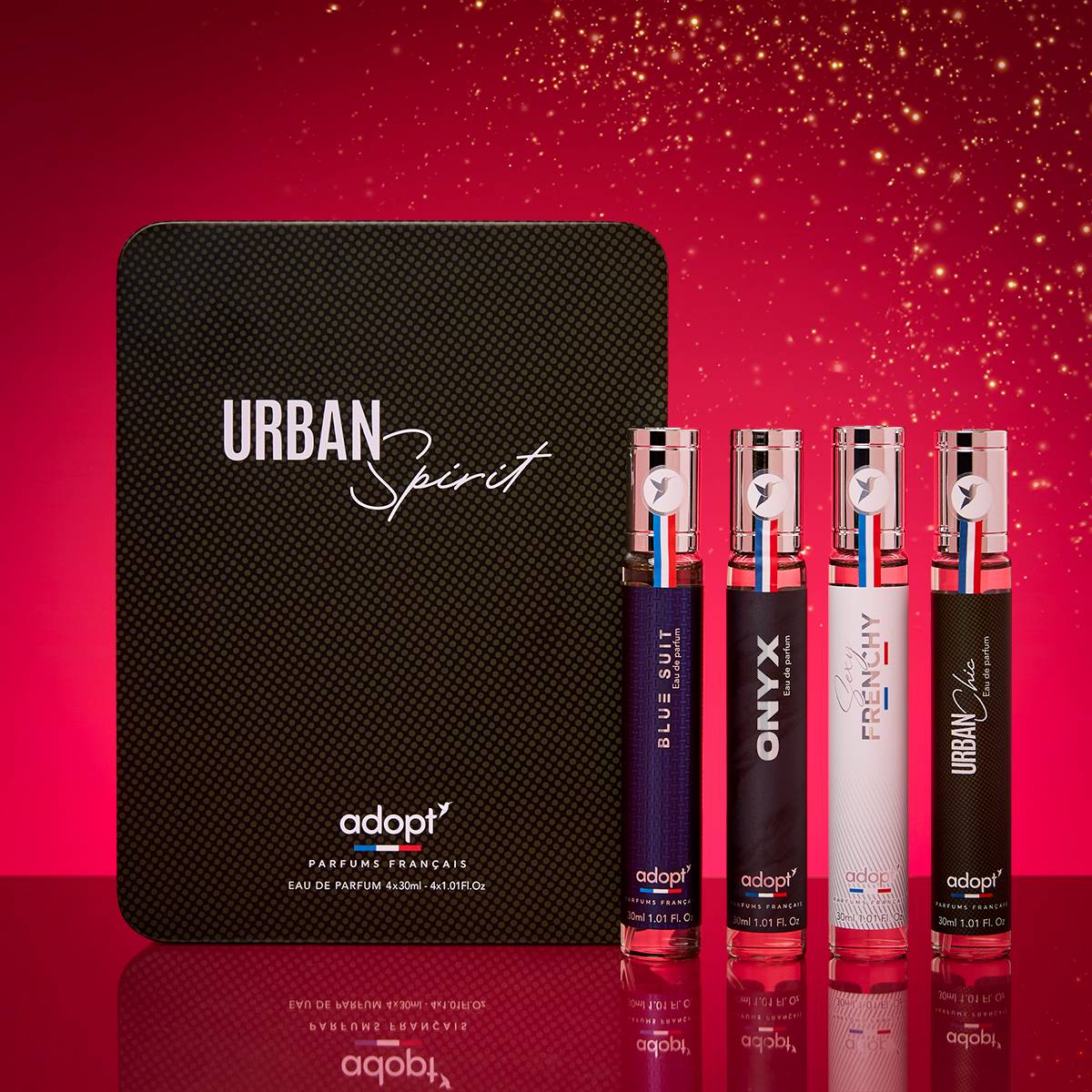 Urban Spirit - Set of 4 x eau de parfums 30 ml