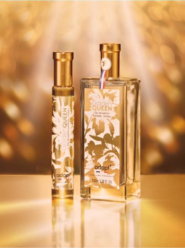 golden queen glittery eau de parfum